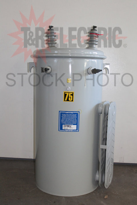 75-KVA-1PH-Pole-Mount-Transformer-7200-12470Y-to-240-480-with-Taps ...